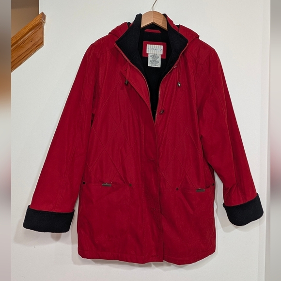 White Stag | Jackets & Coats | White Stag Red Black Hooded Winter ...